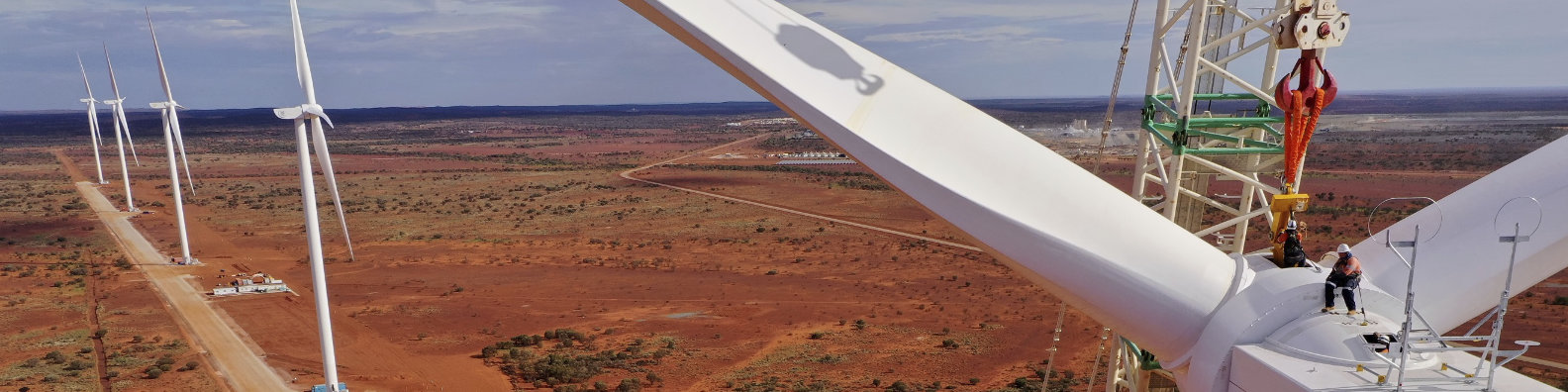 Wind turbine transport and construction at Agnew gold mine: CME WA ...